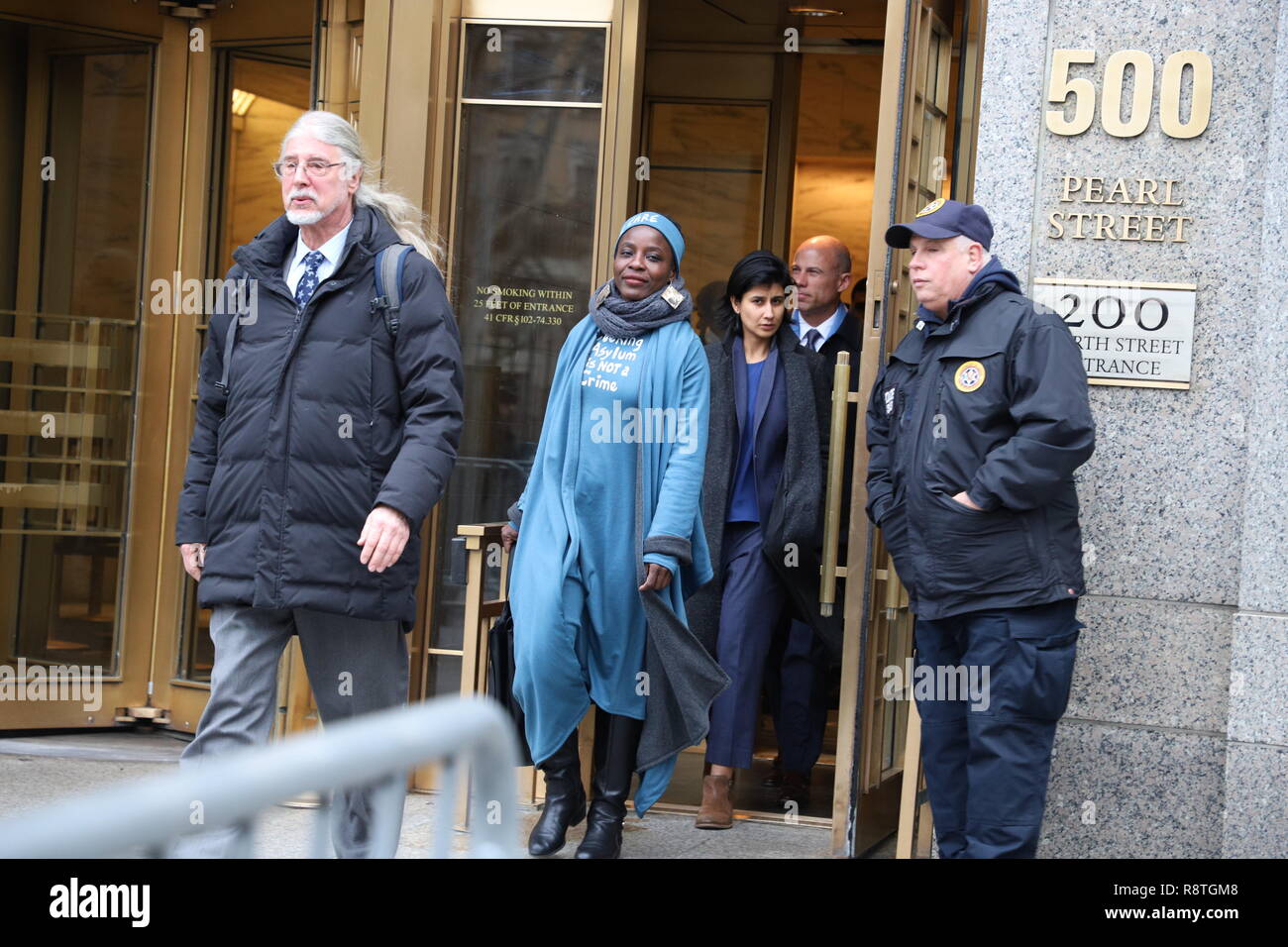 New York, NY - Bench trial was held for Patricia Okoumou, with her ...