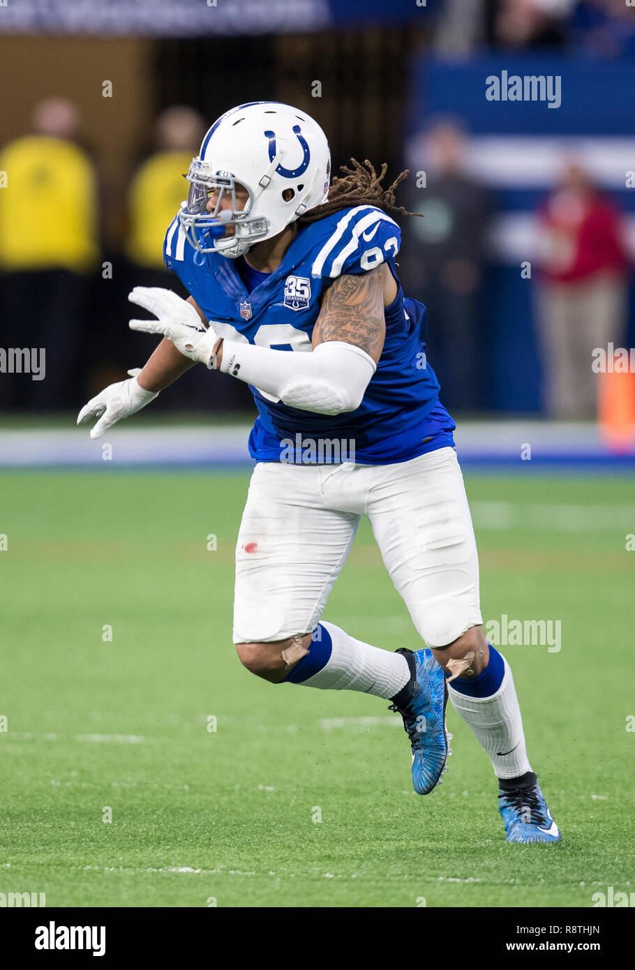 Indianapolis, Indiana, USA. 16th Dec, 2018. Indianapolis Colts ...
