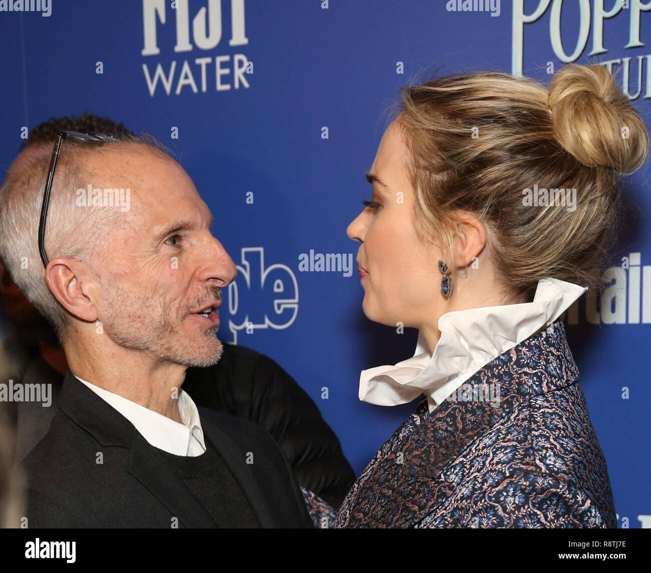 New York, New York, USA. 17th Dec, 2018. John Deluca and Emily Blunt ...