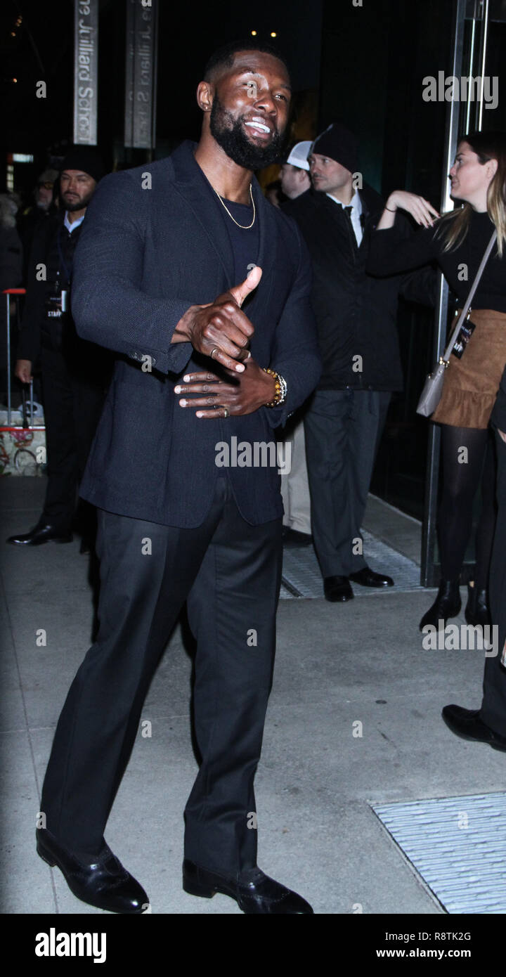 December 17, 2018. Trevante Rhodes attend NetFlix screening of Bird Box ...