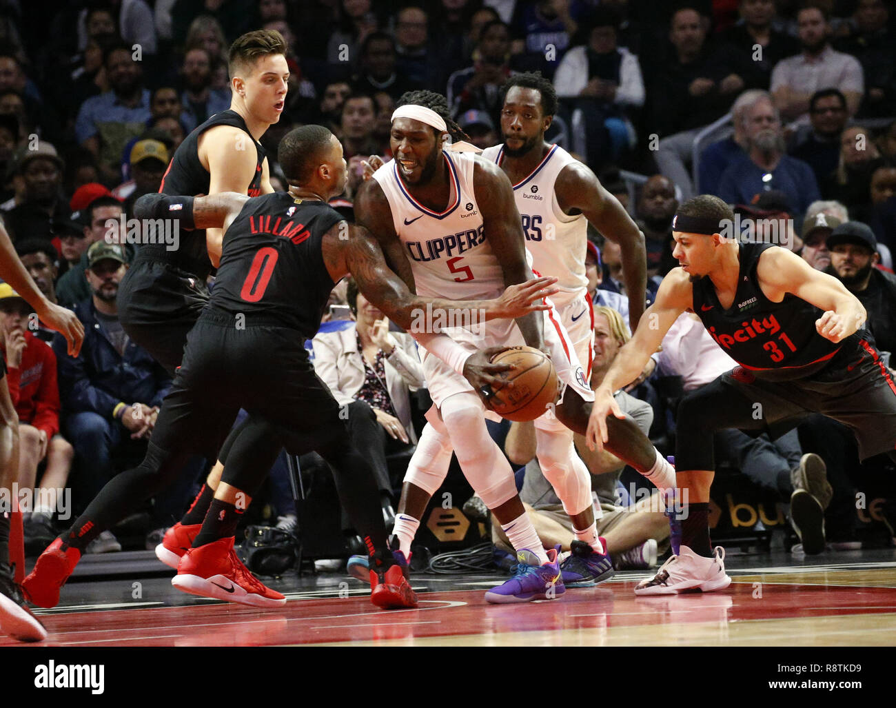 Damian lillard 2018 hi-res stock photography and images - Alamy