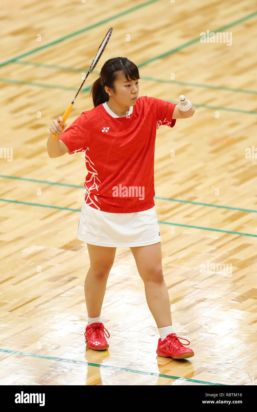 Kaede Kameyama, DECEMBER 15, 2018 - Badminton : The 4th DAIHATSU Japan ...