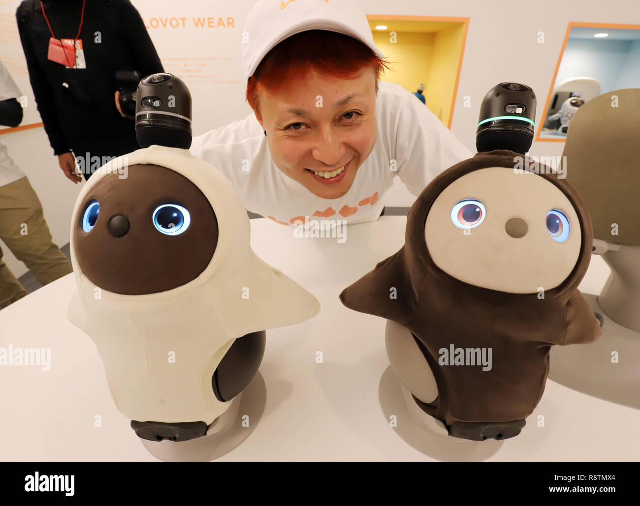 Tokyo, Japan. 18th Dec, 2018. Japanese industrial cdesigner Kota Nezu ...