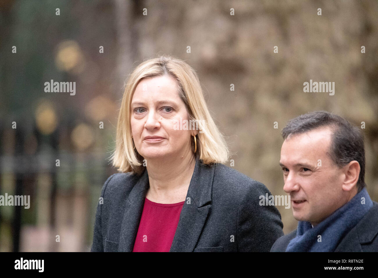London 18th December 2018, Amber Rudd MP PC Work and Pensions Secretary ...
