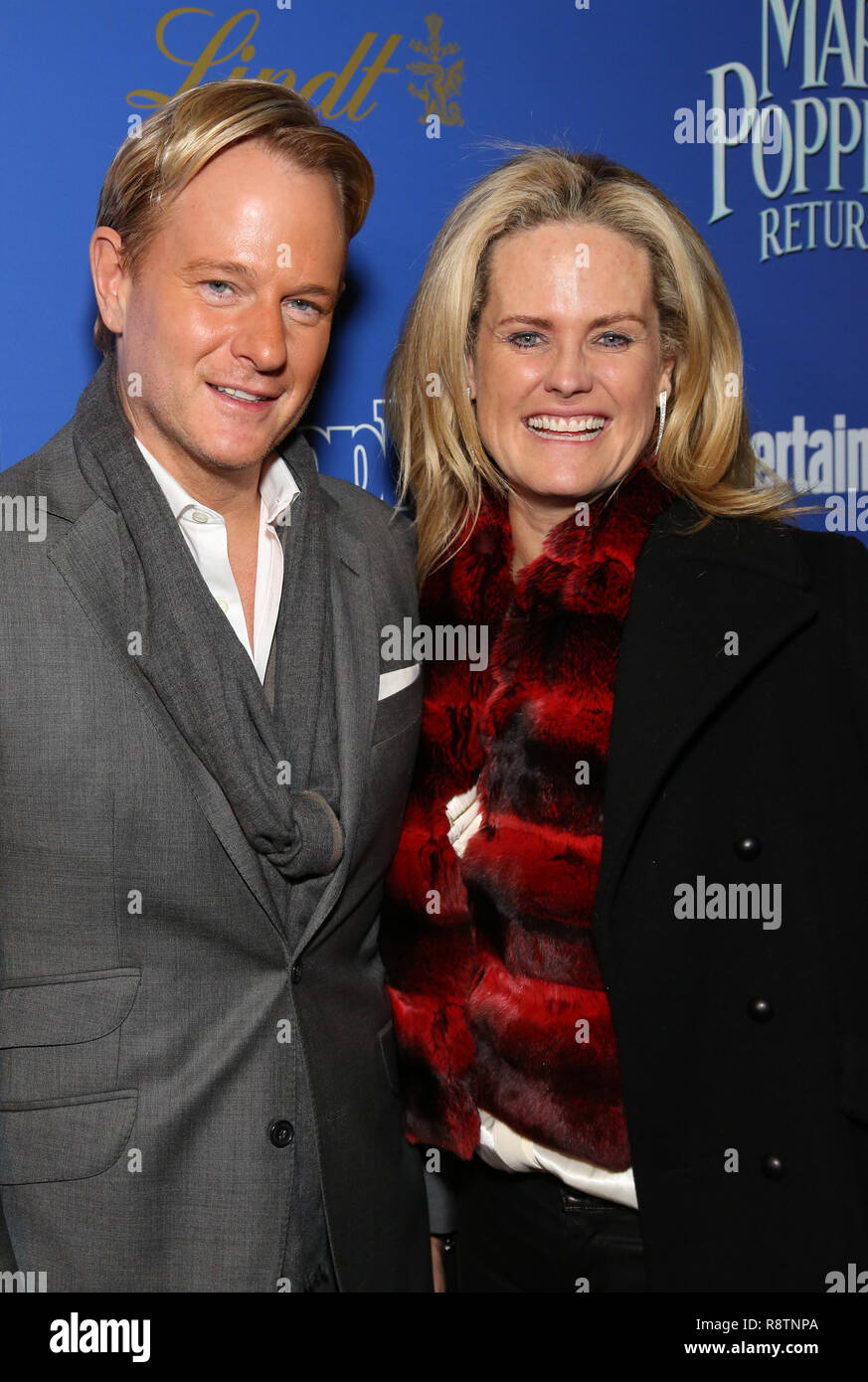 New York, New York, USA. 17th Dec, 2018. Daniel Benedict and Ashley ...