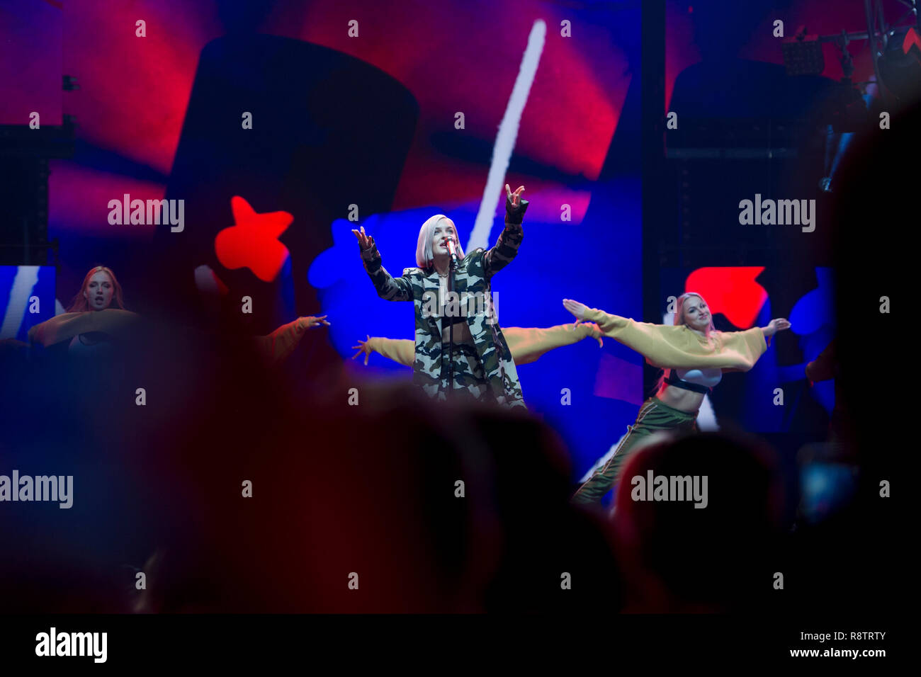 ANNE MARIE, singer, singing, singing, concert, The Dome, music show ...