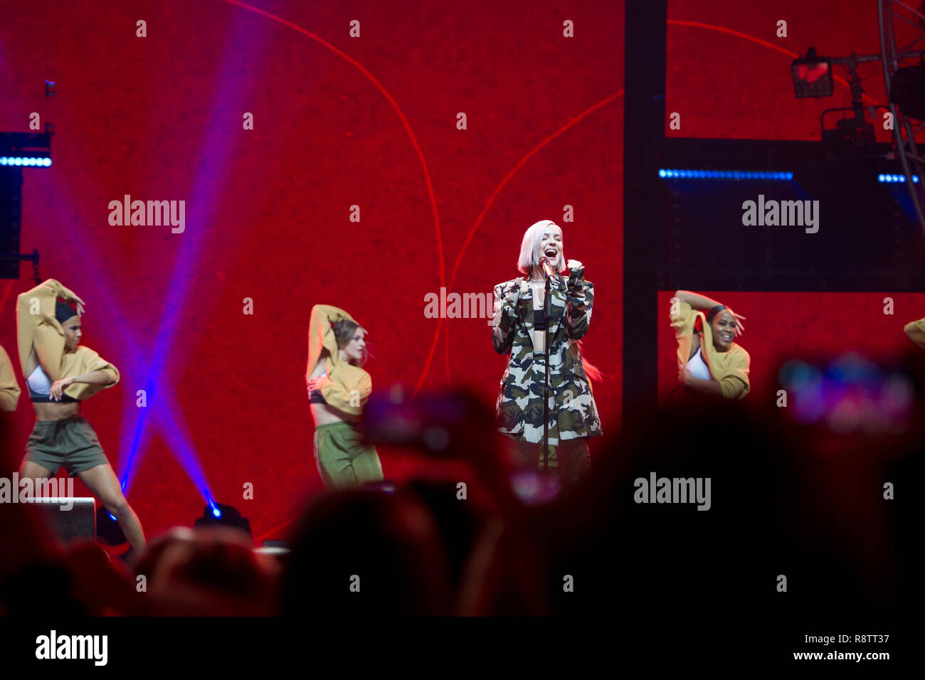 ANNE MARIE, singer, singing, singing, concert, The Dome, music show ...