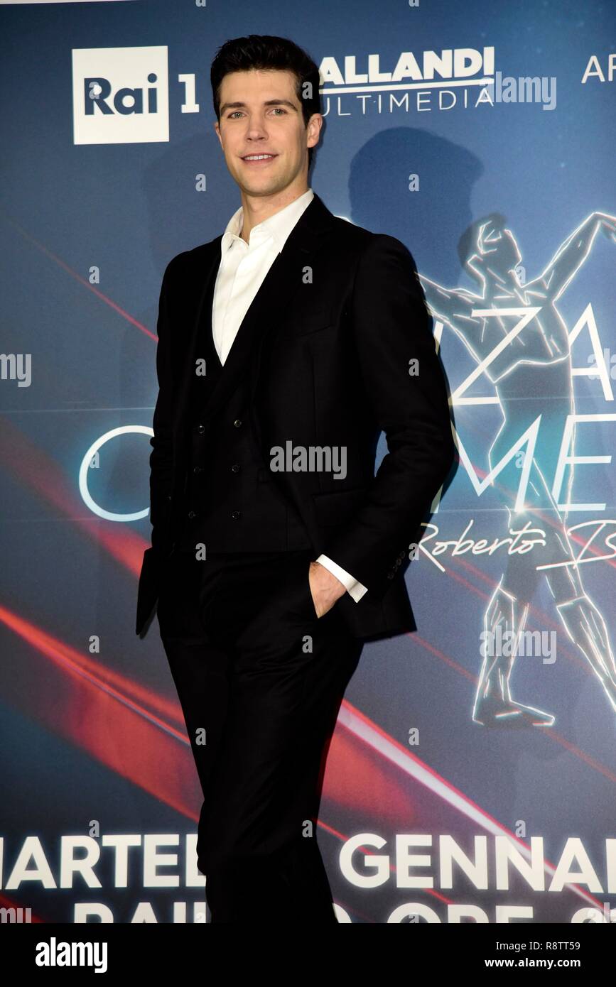 Milan, Roberto Bolle at the presentation of the RAI Special "Dance with ...