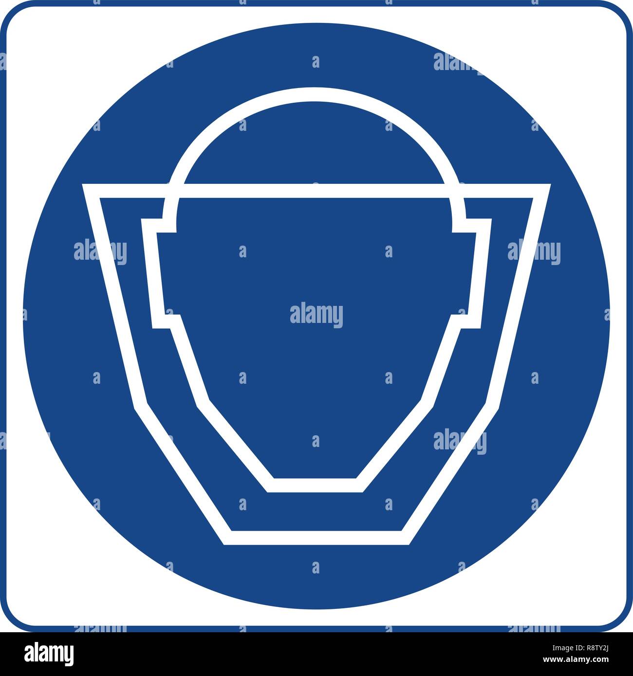 Mandatory Signs - Protective Mask Must Be Worn In This Area Stock ...
