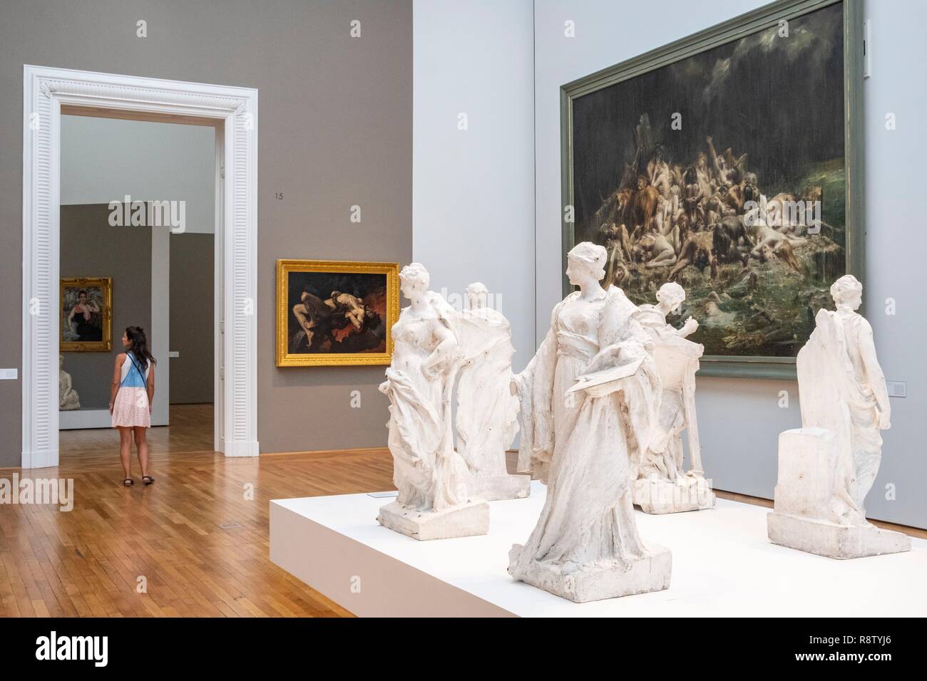France, Loire Atlantique, Nantes, Museum of Arts of Nantes Stock Photo ...