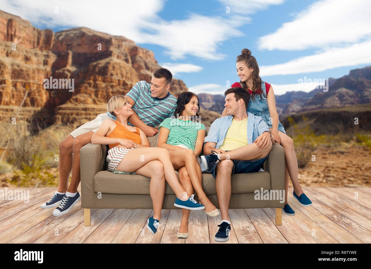 Talking man woman hi-res stock photography and images - Alamy