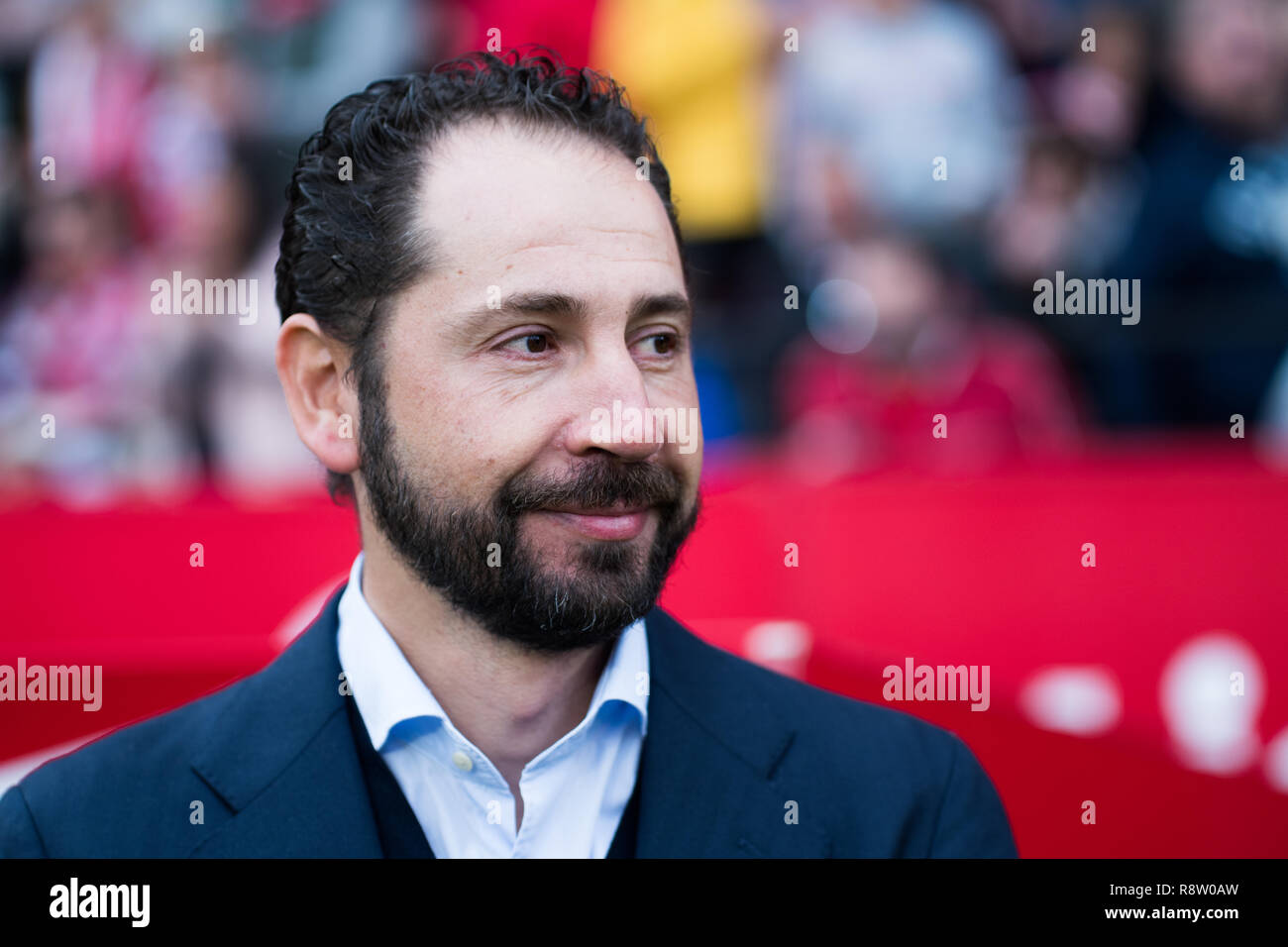 Pablo Machin, coach of Sevilla FC, during the LaLiga match between ...