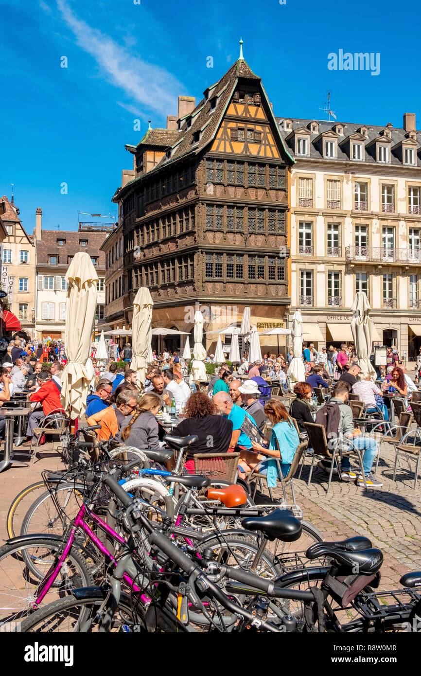 France, Bas Rhin, Strasbourg, old city listed as World Heritage by ...