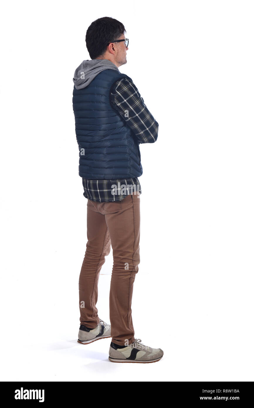full portrait of a man Stock Photo - Alamy