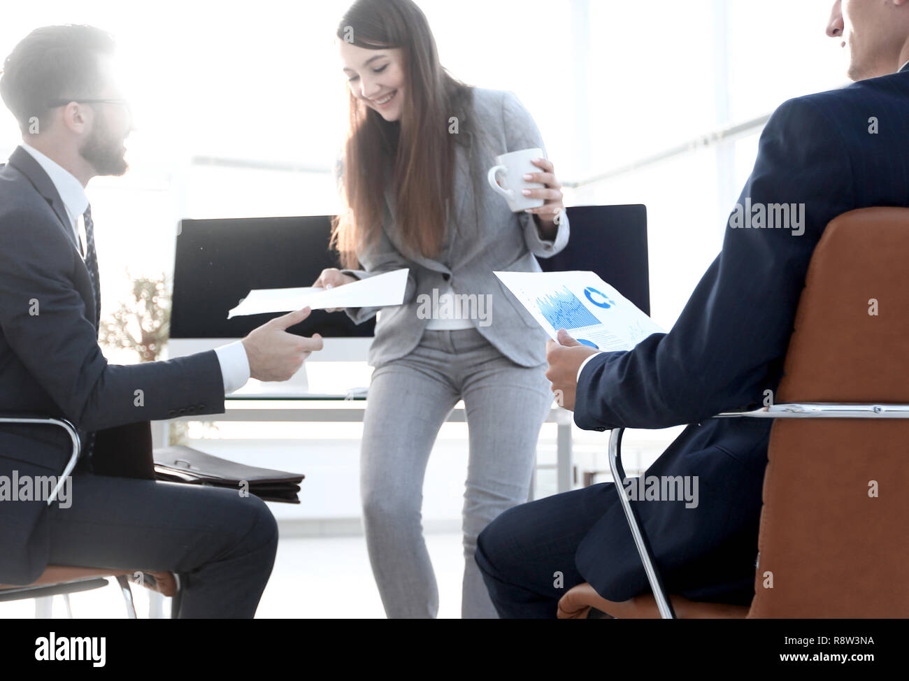 working day in the office Stock Photo - Alamy