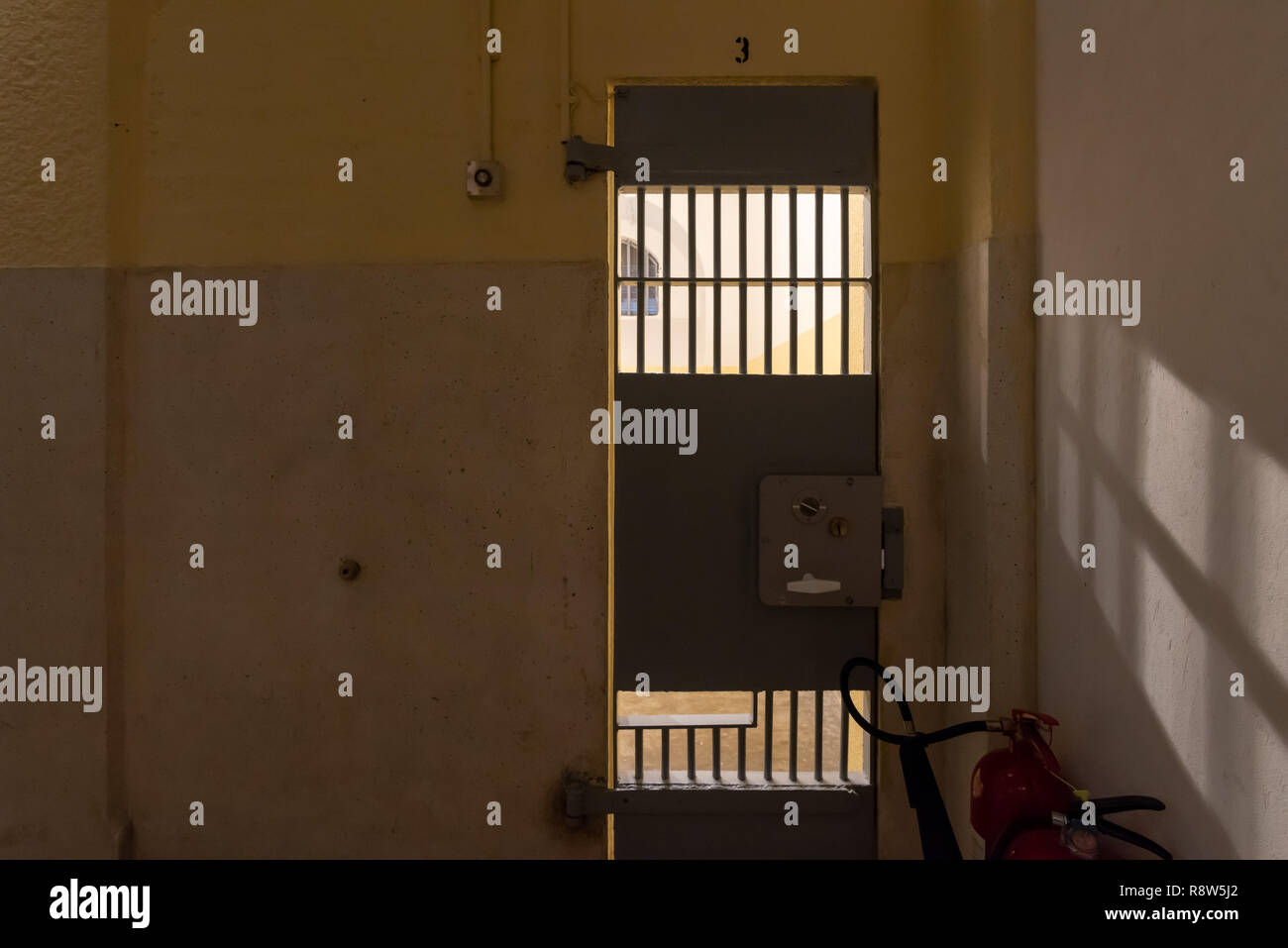 Central, Hong Kong - 20 Sep 2018: The perison gate of Tai Kwun, the ...