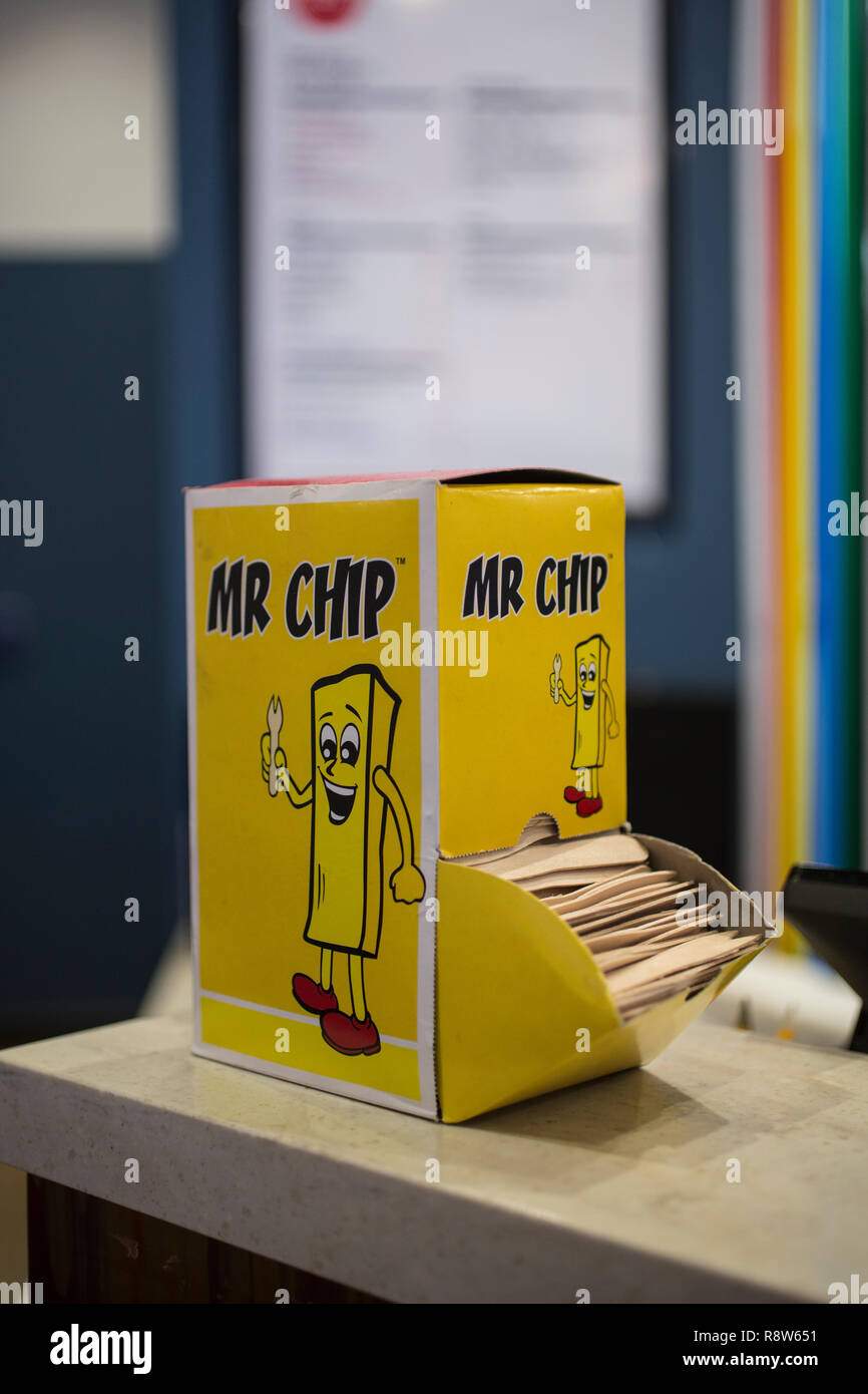 Fish and chip shop counter hi-res stock photography and images - Alamy