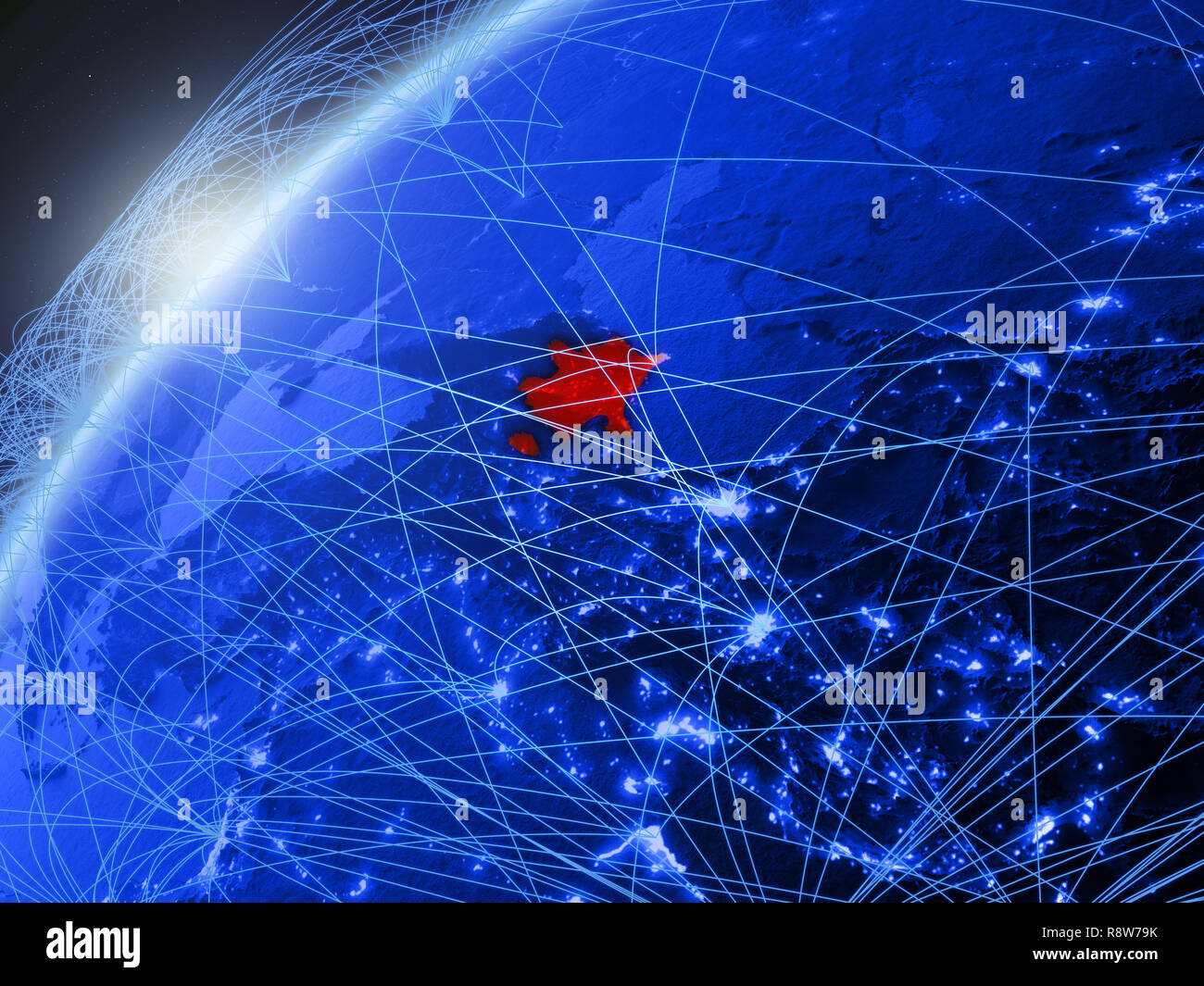 Azerbaijan on model of green planet Earth with international networks ...