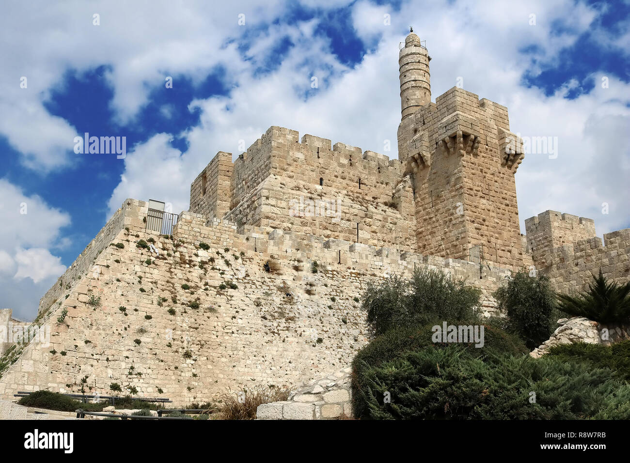 Tower of David in the old city of Jerusalem, Israel Stock Photo - Alamy