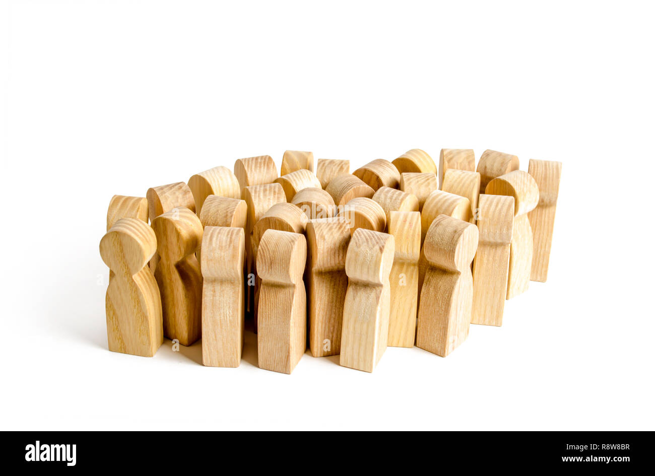 Human herd Cut Out Stock Images & Pictures - Alamy