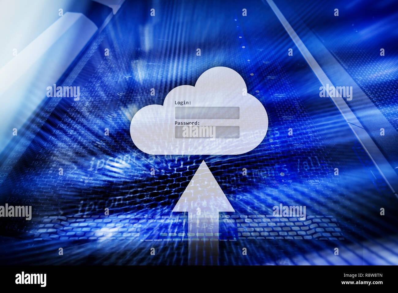 Cloud storage background hi-res stock photography and images - Alamy