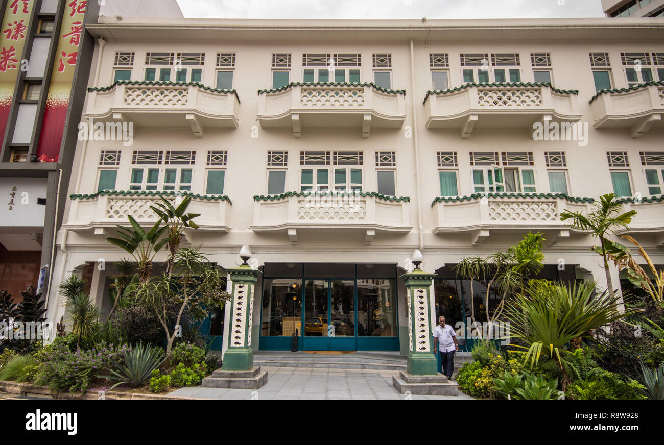 Straits Clan club, Bukit Pasoh Road, Outram Park, Singapore Stock Photo ...