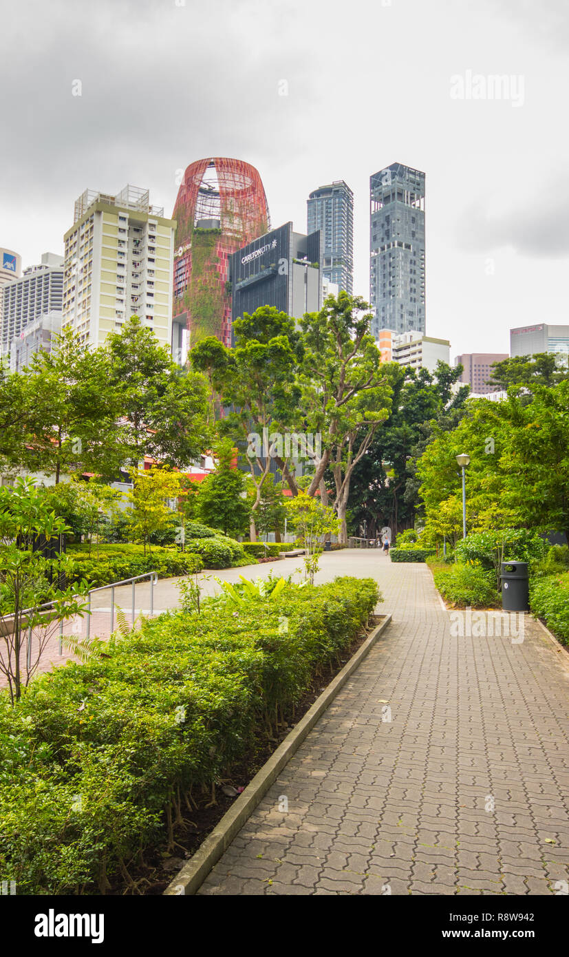 Singapore park hi-res stock photography and images - Alamy