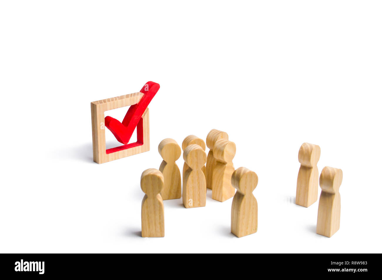 Voter check in Cut Out Stock Images & Pictures - Alamy