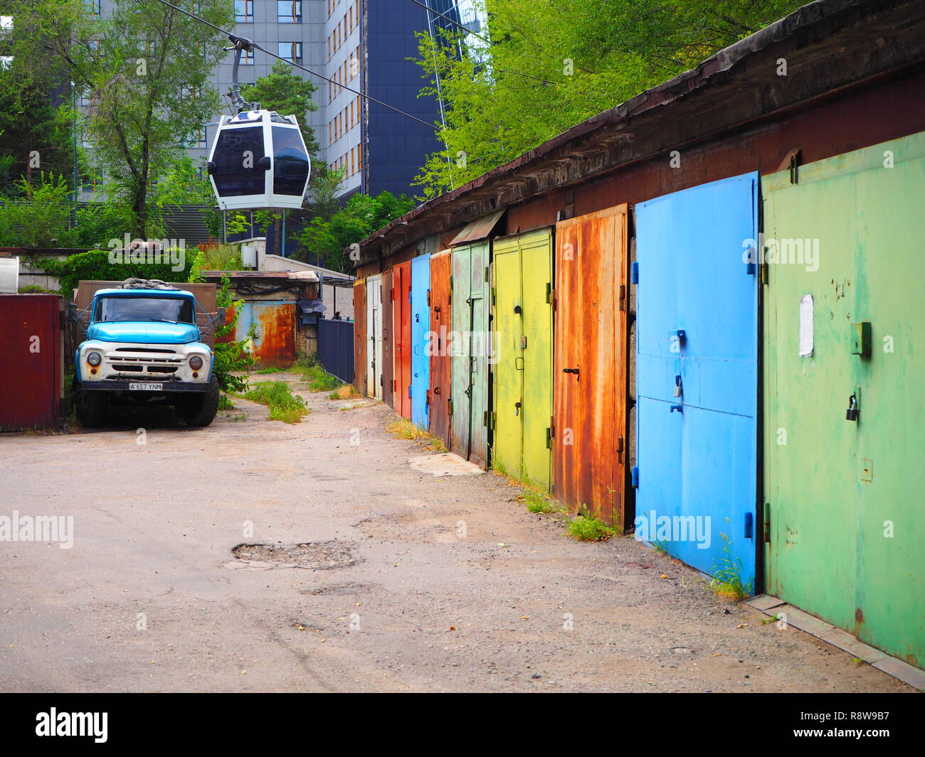 Soviet garage hi-res stock photography and images - Alamy