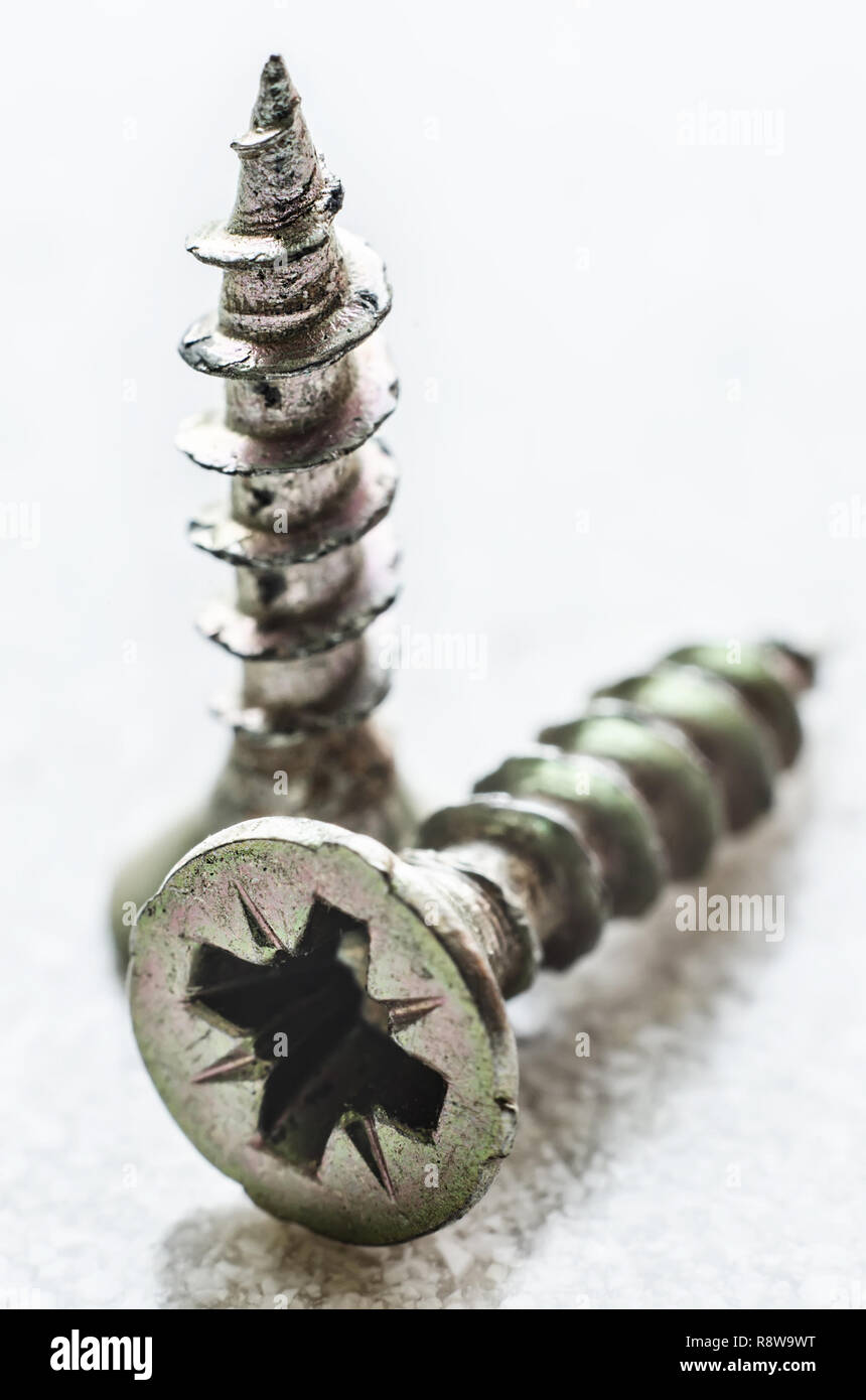 Two iron screws hi-res stock photography and images - Alamy