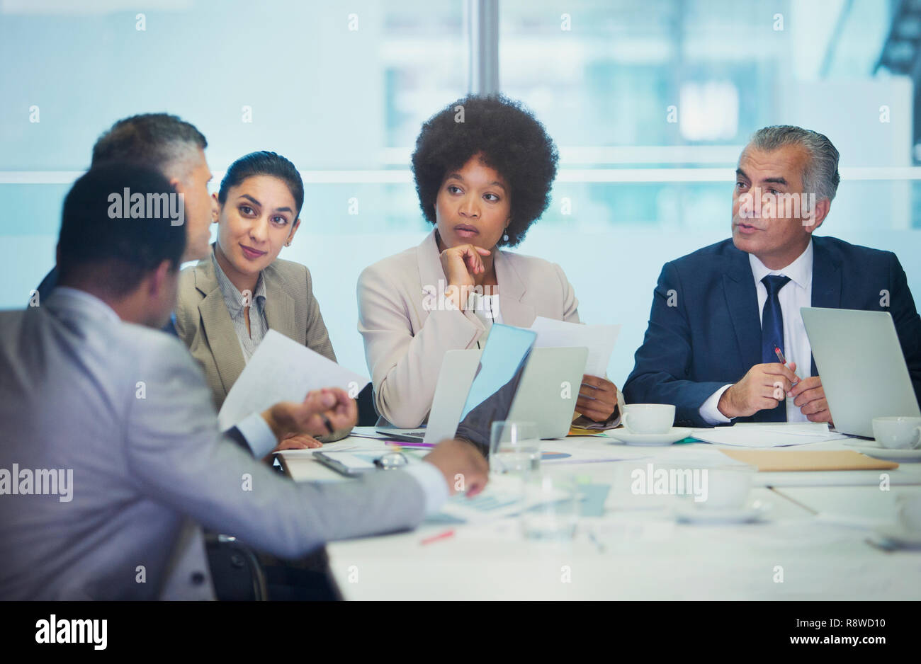 Indian Conference Room With People