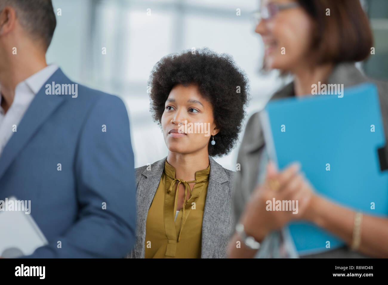 Attentive listening hi-res stock photography and images - Alamy