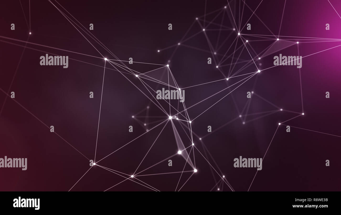 pink network background futuristic Stock Photo - Alamy