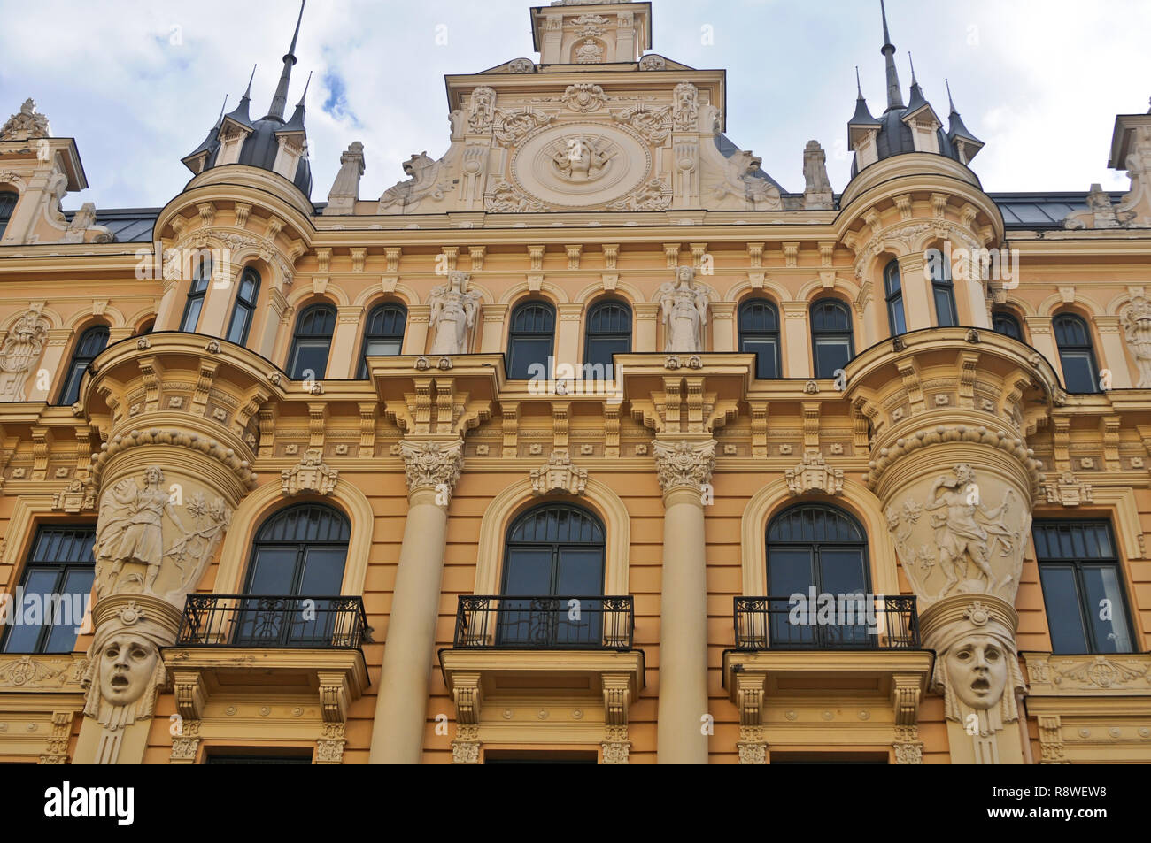 Albert Street Riga High Resolution Stock Photography and Images - Alamy