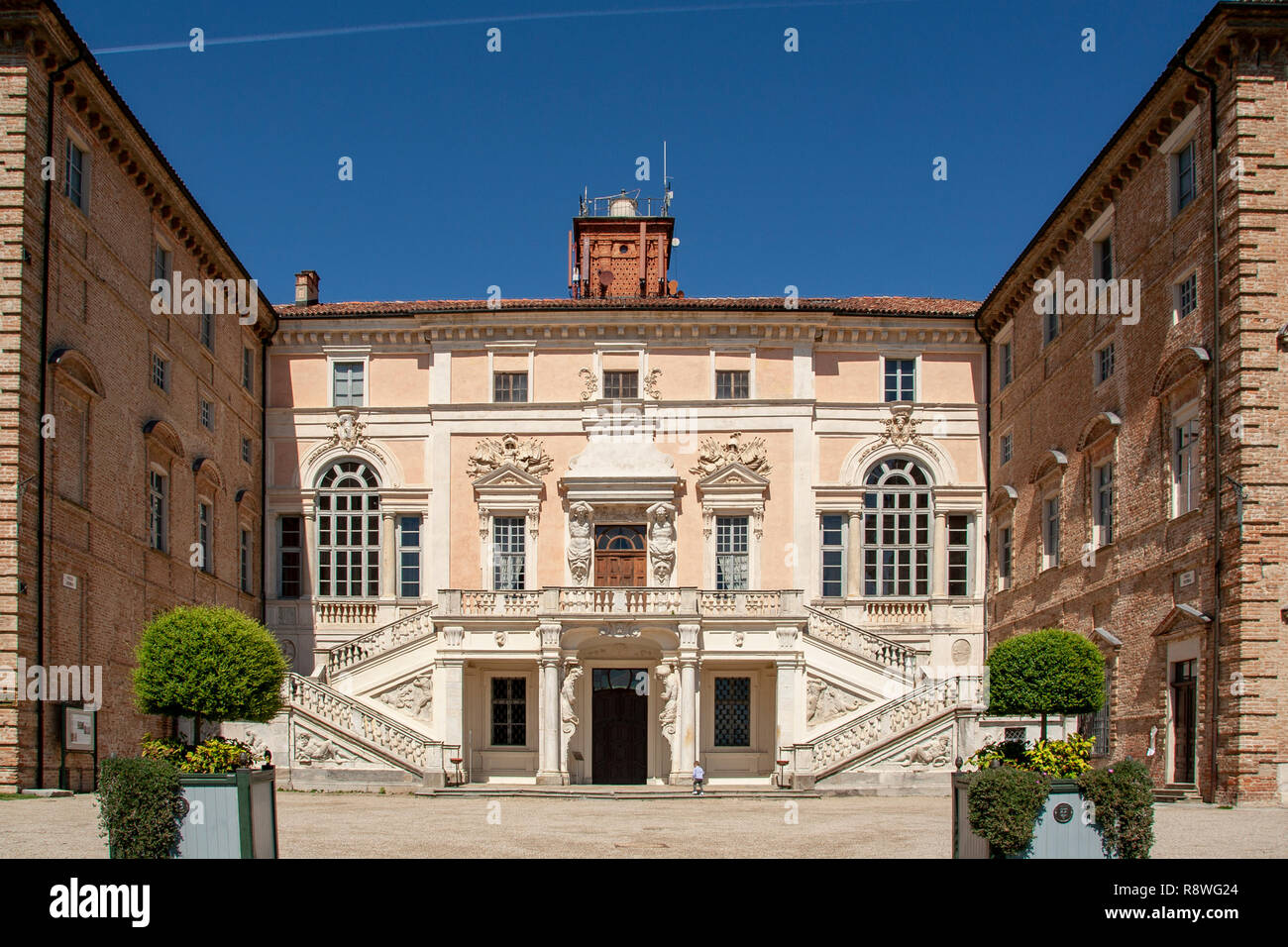 Govone castle, Langhe, Piedmomt, Italy Stock Photo - Alamy
