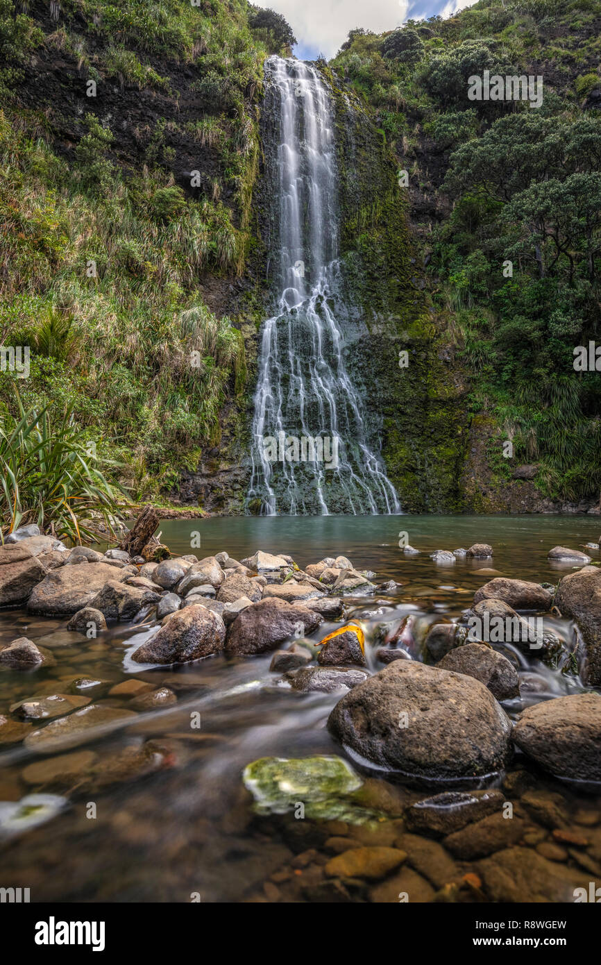 Waterfall auckland new zealand hi-res stock photography and images - Alamy
