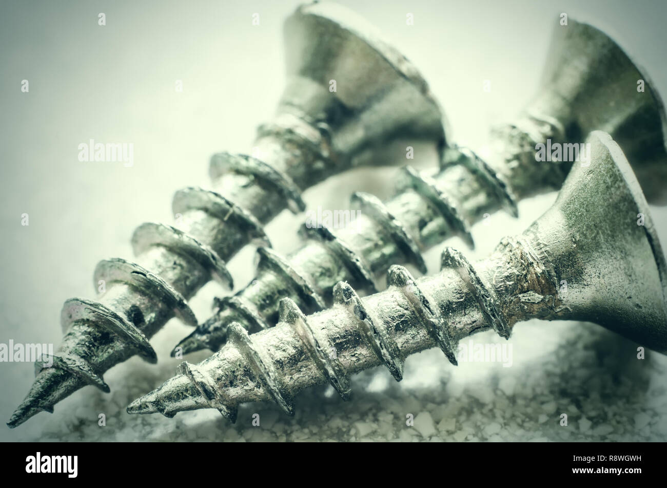 Three metal screws hi-res stock photography and images - Alamy