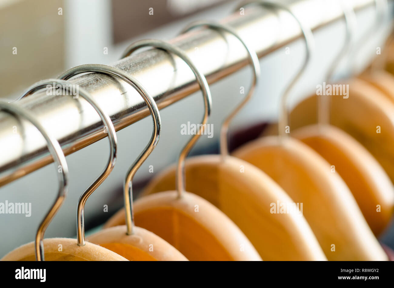 Hangers for clothes hi-res stock photography and images - Alamy