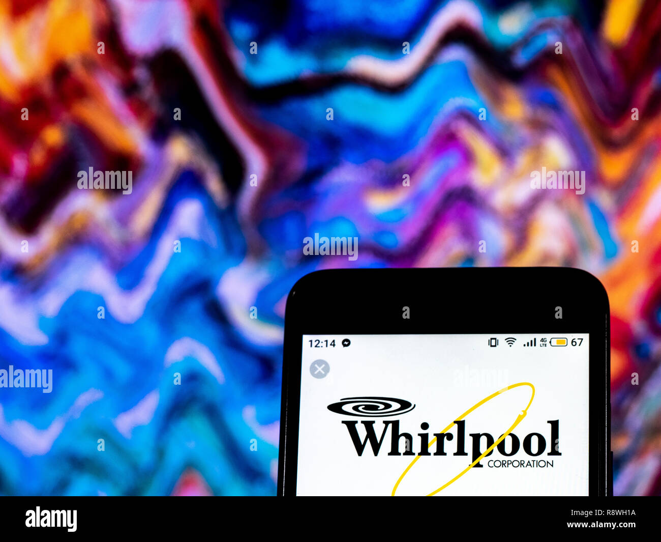 Whirlpool corporation logo hi-res stock photography and images - Alamy