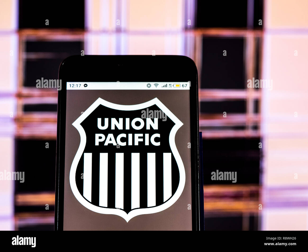 Union pacific railroad logo on hi-res stock photography and images - Alamy