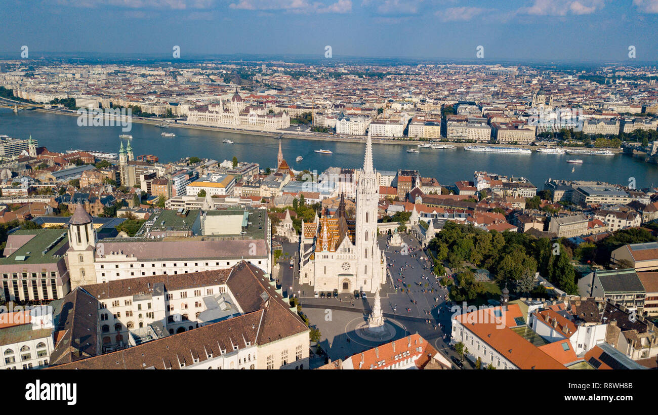 Aerial budapest parliment hi-res stock photography and images - Alamy