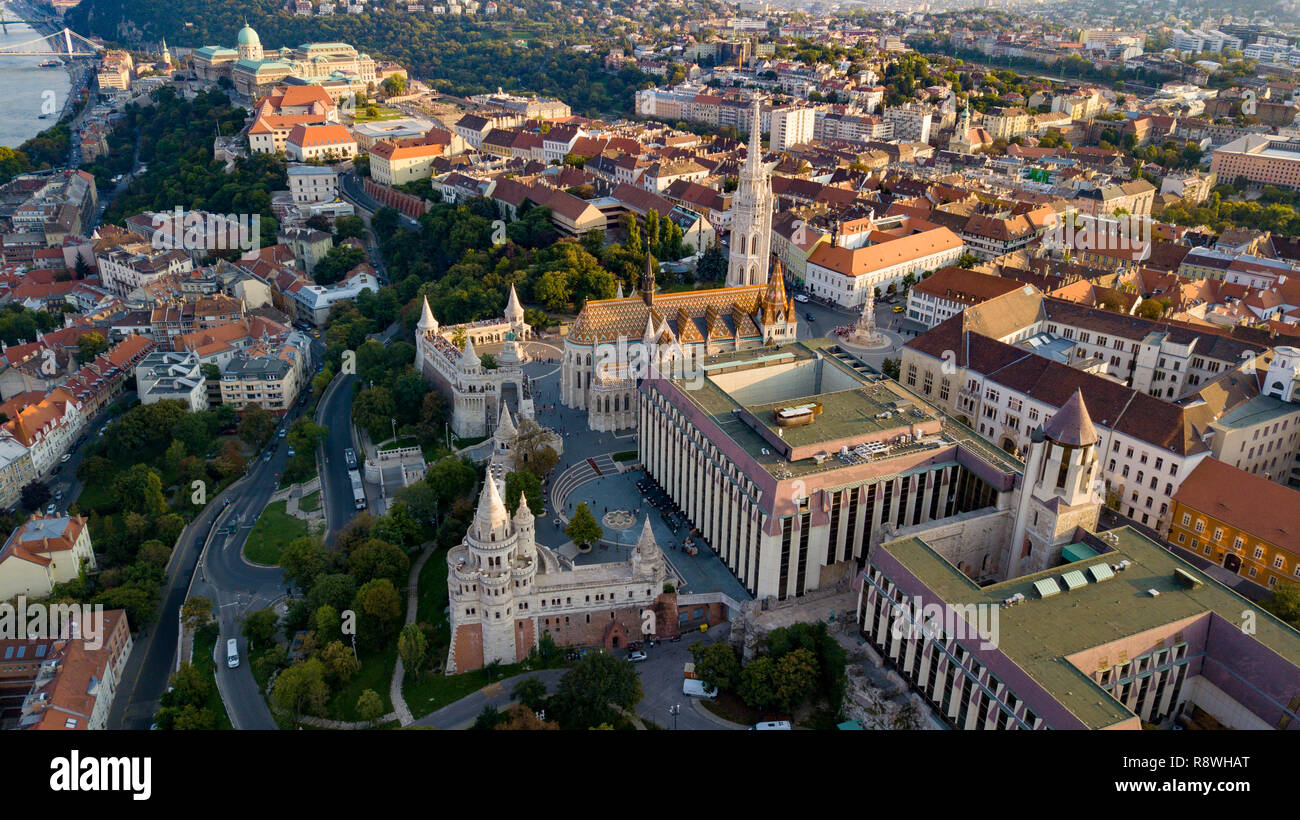Fishermen's Bastion, Matthias Church or Mátyás Templom, Budapest ...