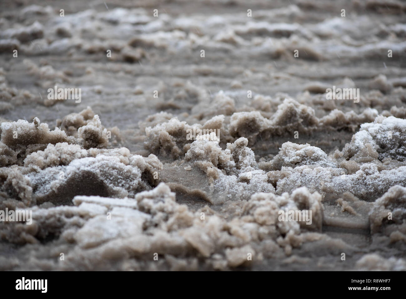 Slush on road hi-res stock photography and images - Alamy