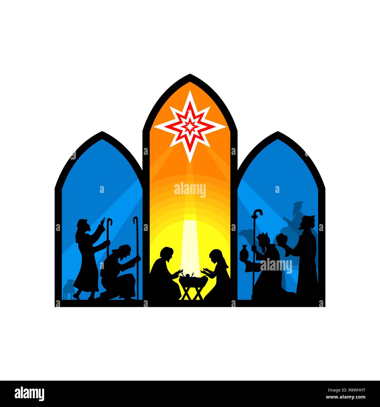 Three wise men jesus Cut Out Stock Images & Pictures - Alamy