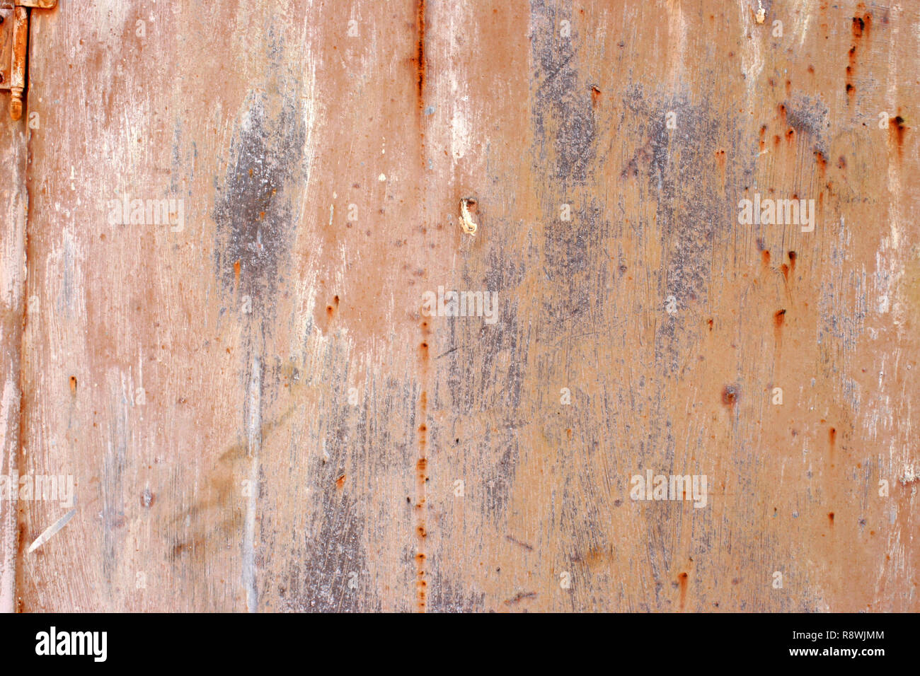 metal surface painted with various color tones Stock Photo - Alamy