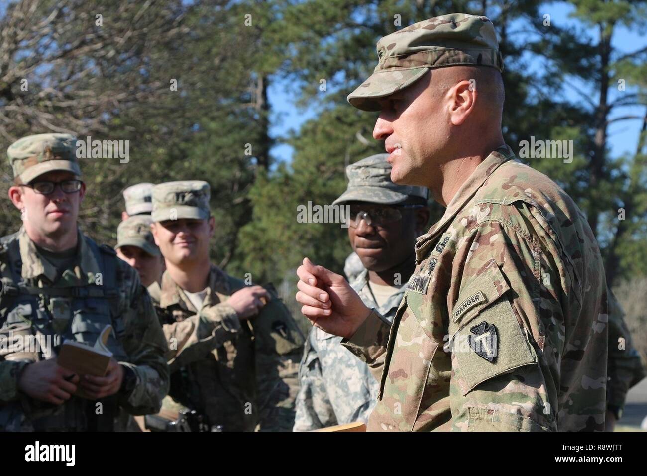 Col. Brian Sullivan, (Right) Commander of the 3rd Brigade Combat Team ...