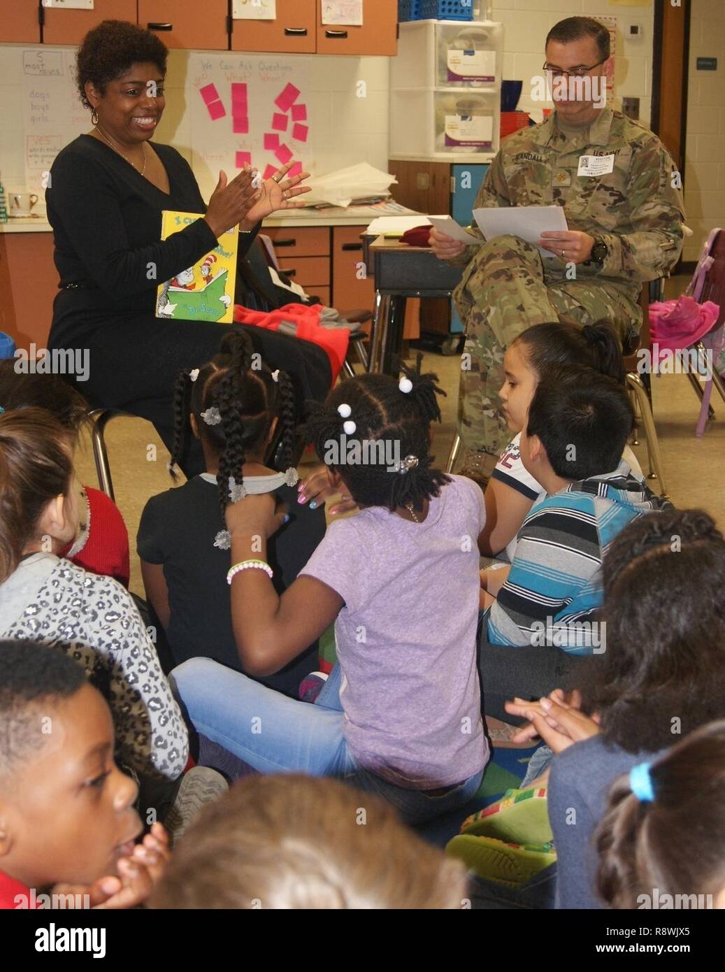 (Left to right) 80th Training Command soldiers Lt. Col. Clarissa Taylor ...