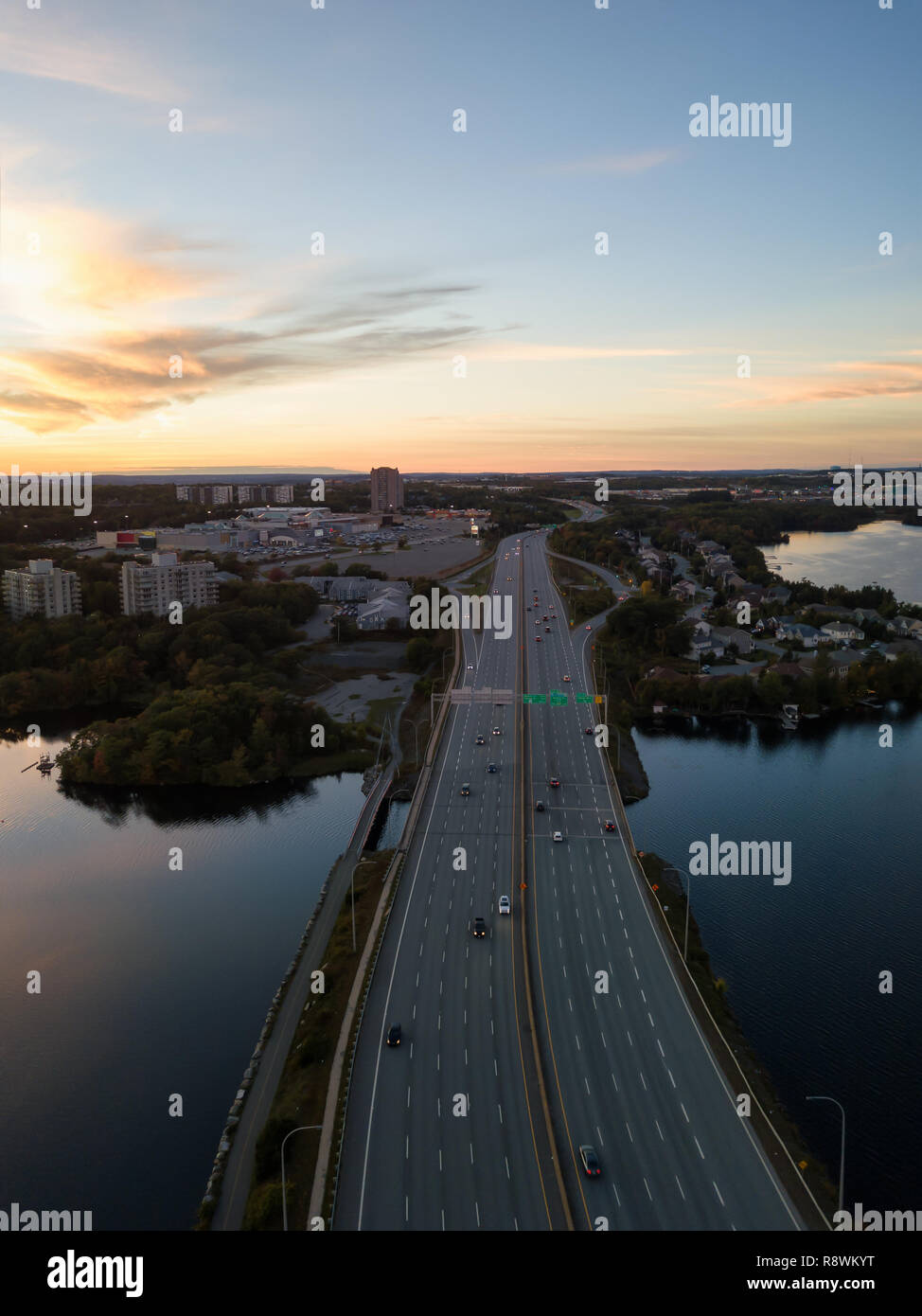 Highway of heroes trees hi-res stock photography and images - Alamy