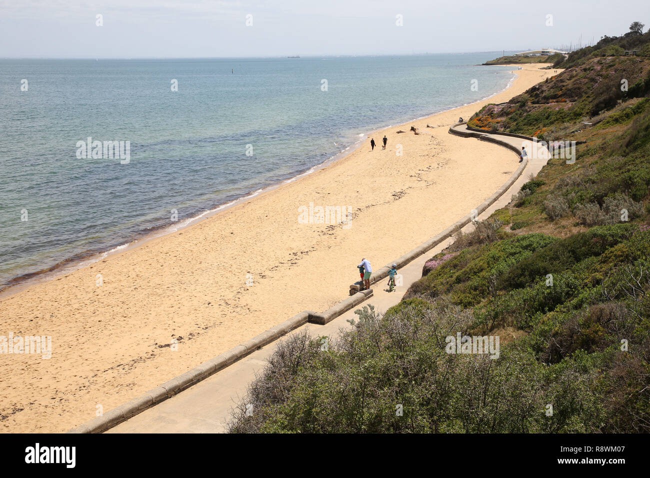 Sandringham beach melbourne hi-res stock photography and images - Alamy