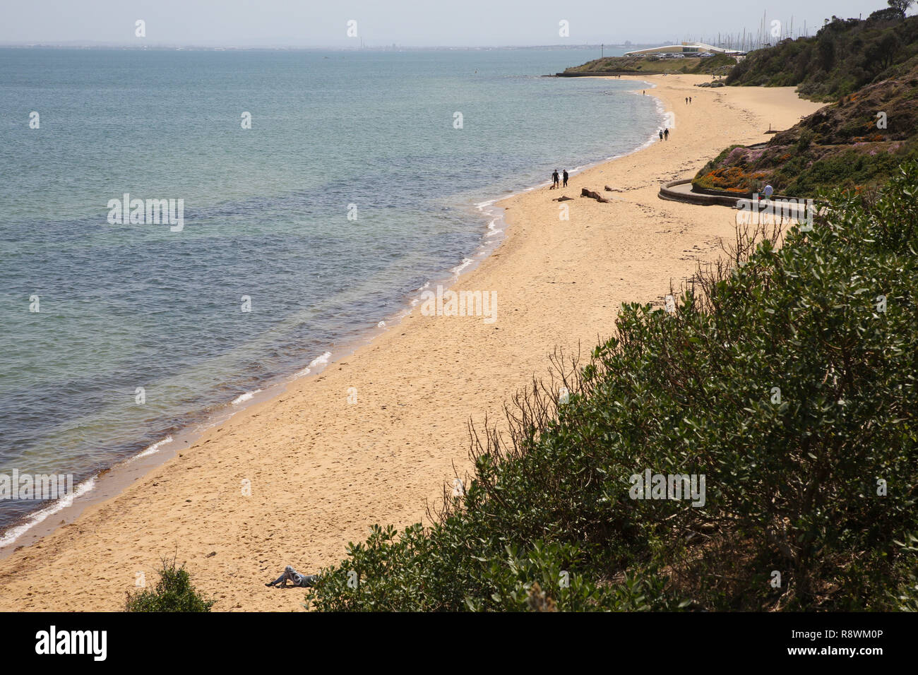 Sandringham beach melbourne hi-res stock photography and images - Alamy